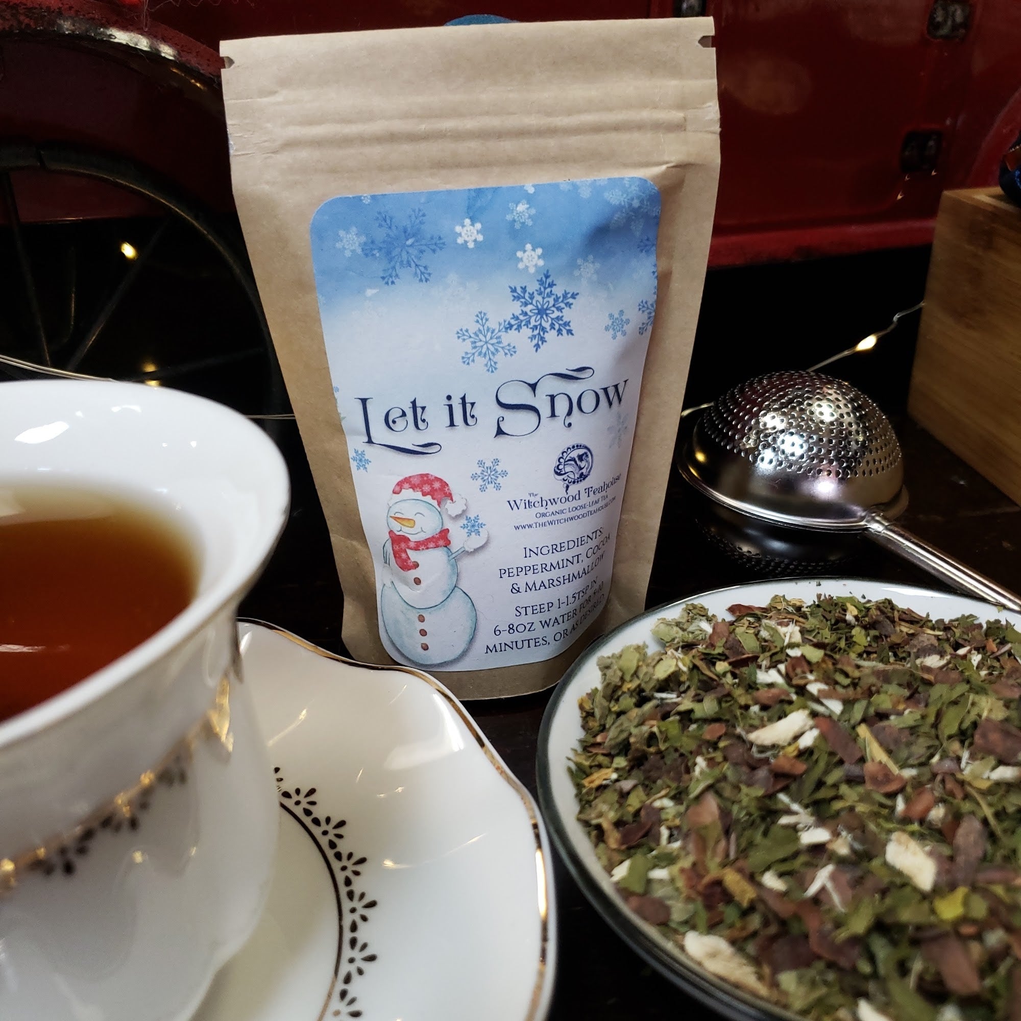 Let it Snow, Loose Organic Tea | The Witchwood Teahouse