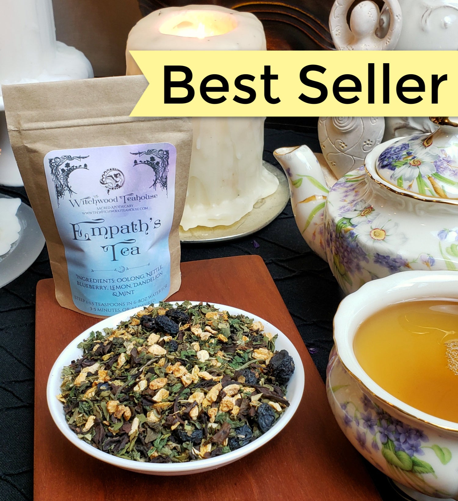 Empath’s Organic Loose-Leaf Tea | The Witchwood Teahouse