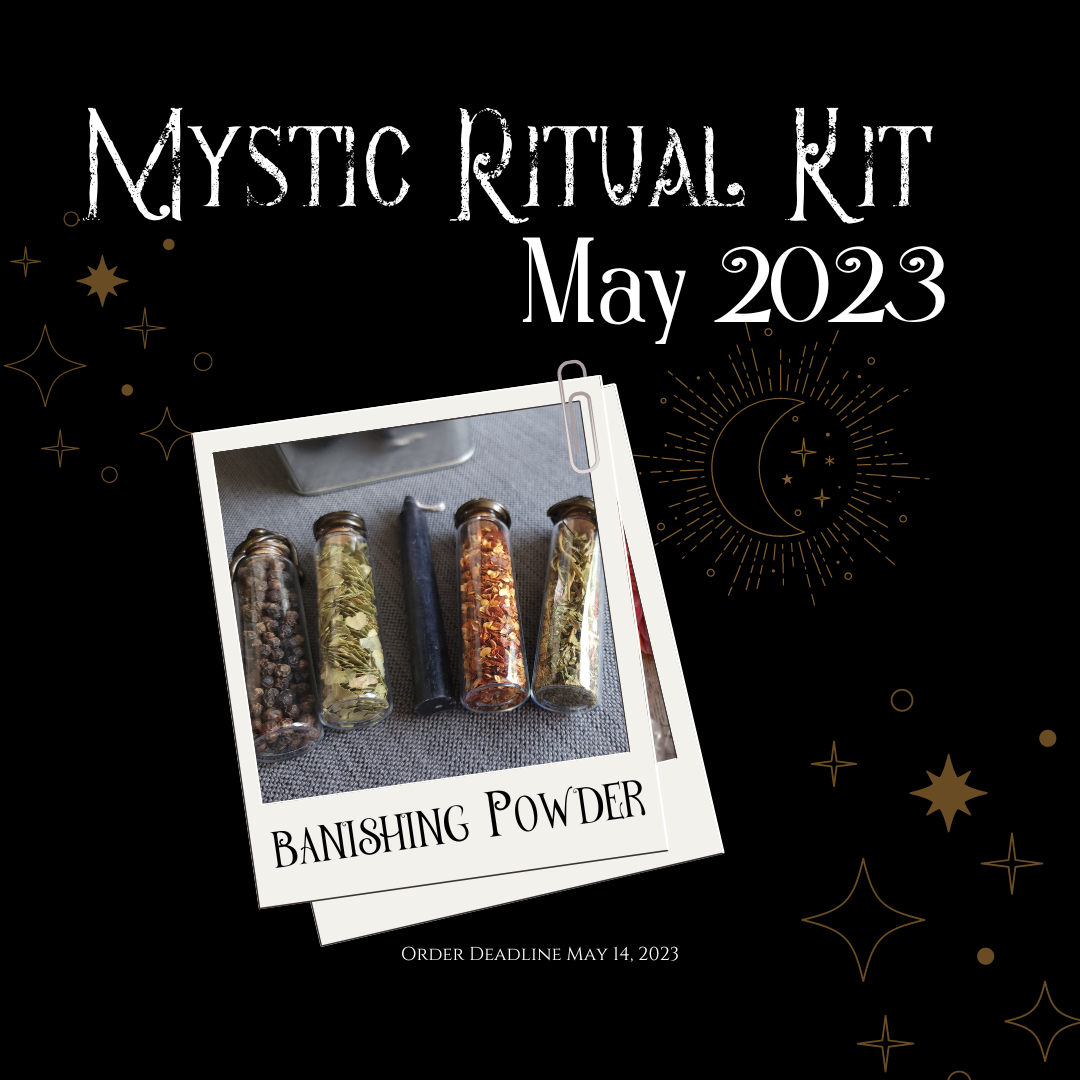 Rebel Mystic Ritual Kit, Banishing Powder | The Witchwood Teahouse
