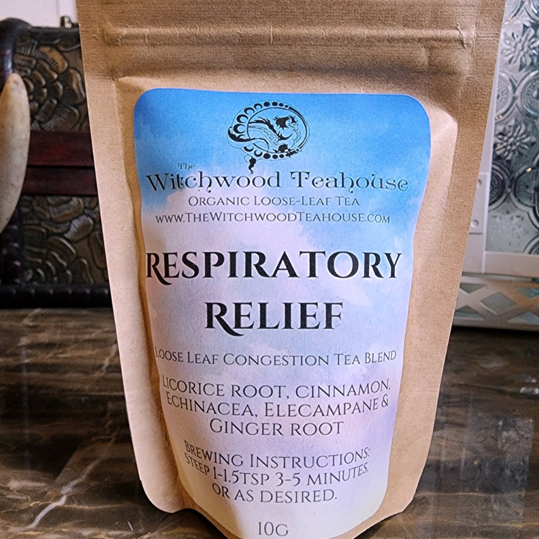 Respiratory Relief Congestion Tea | The Witchwood Teahouse