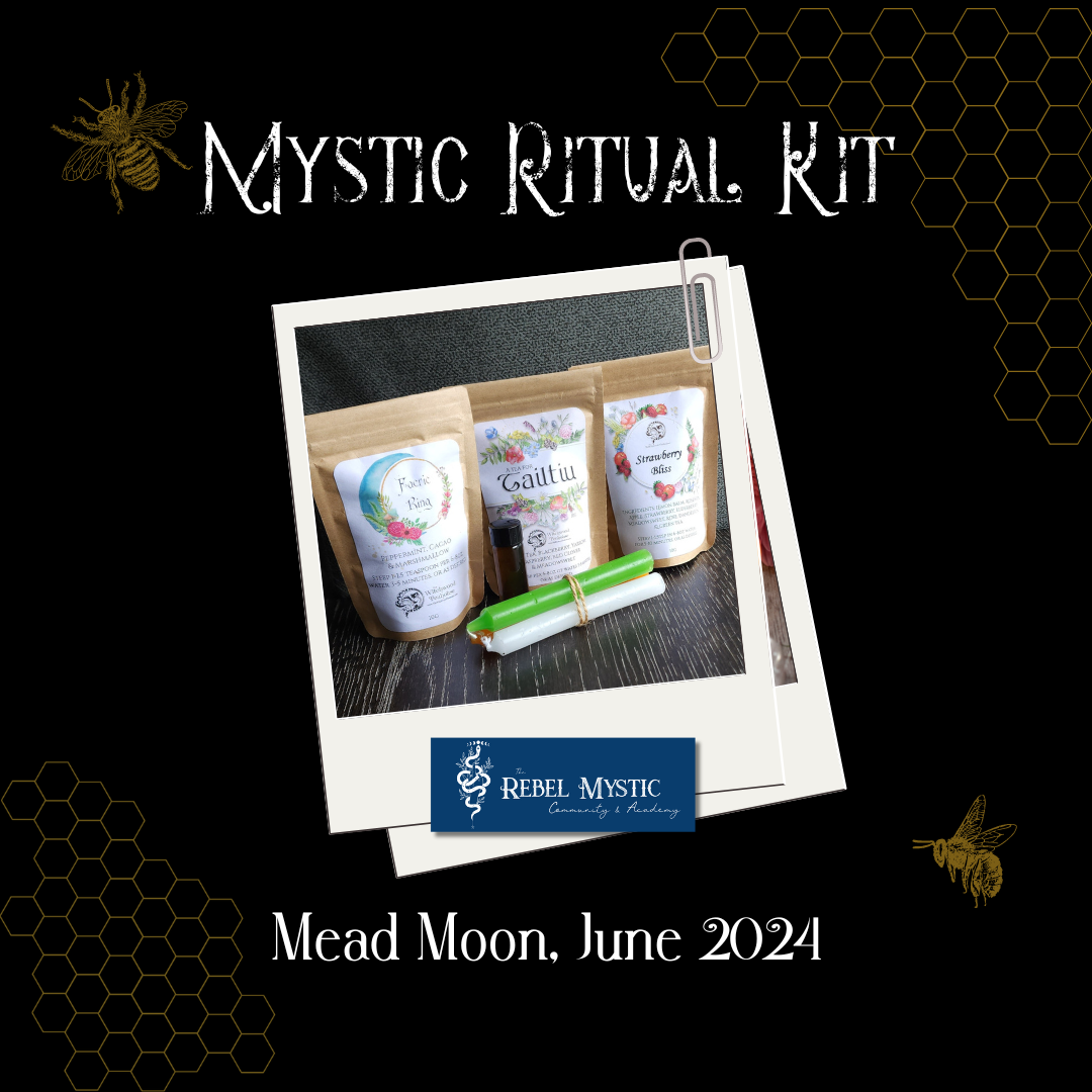 Mead Moon Ritual Kit - June 2024 Rebel Mystic Bundle | The Witchwood ...
