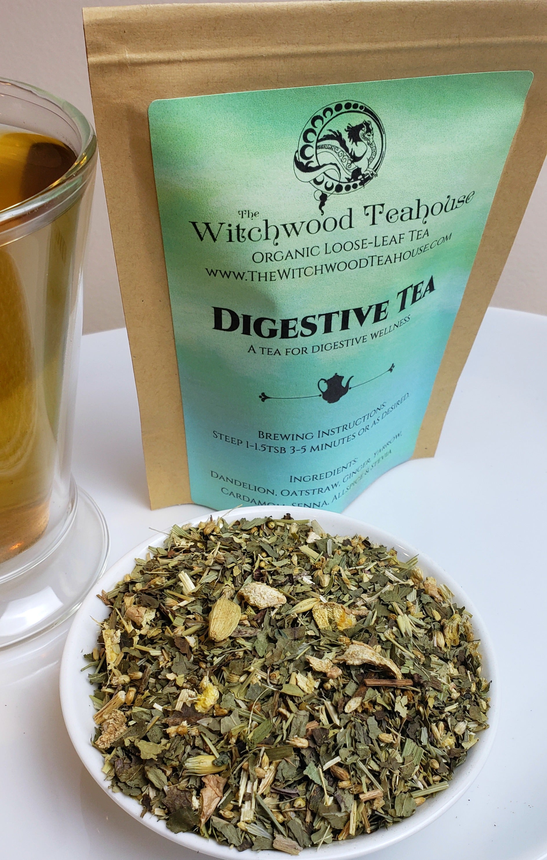 Digestive Organic Loose Leaf Tea, Caffeine Free Herbal Tea | The ...