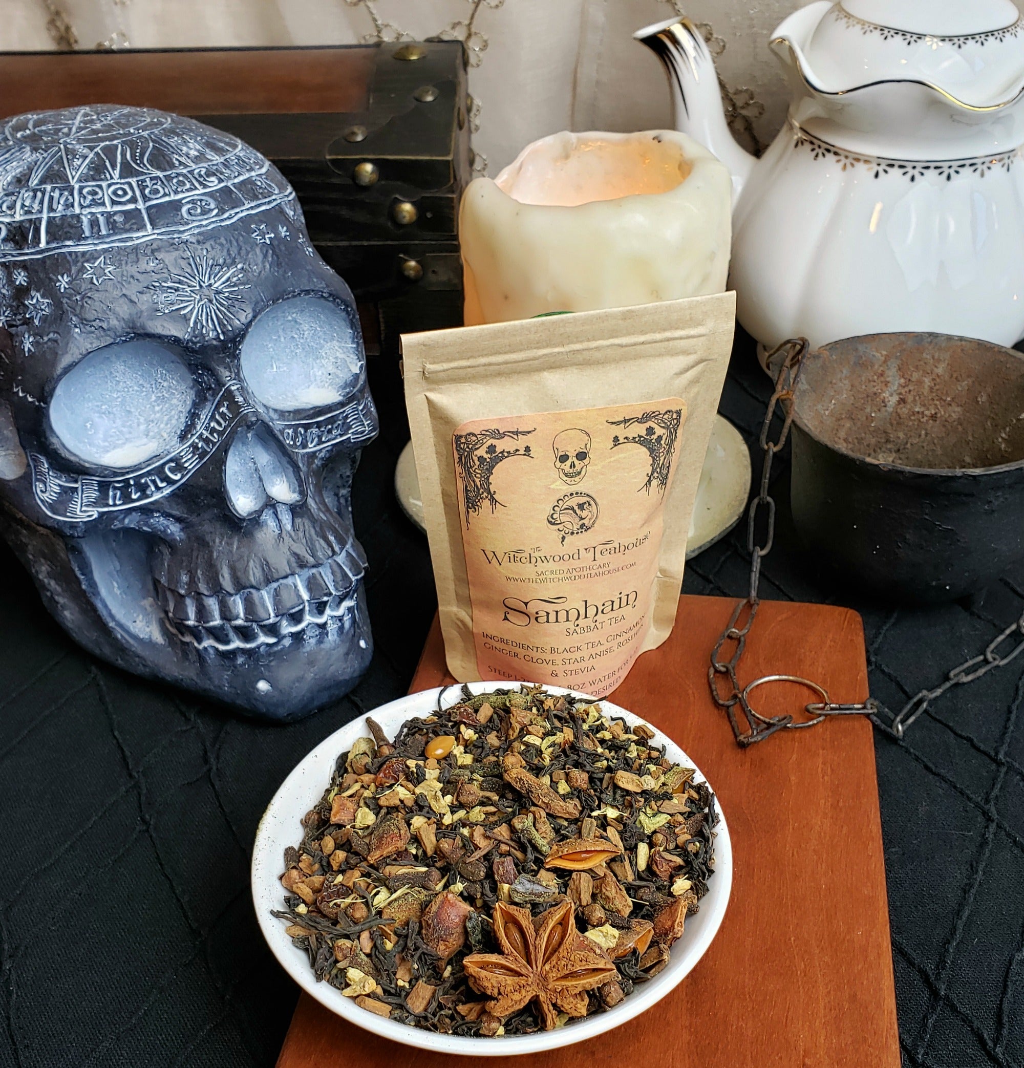 Samhain Organic Loose-Leaf Tea | The Witchwood Teahouse